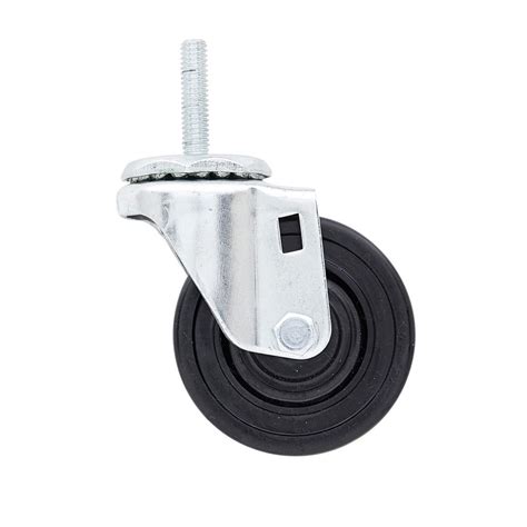 Metro Super Erecta Threaded Stem Caster Swivel Low Profile 3 Dia 100 Lb Capacity