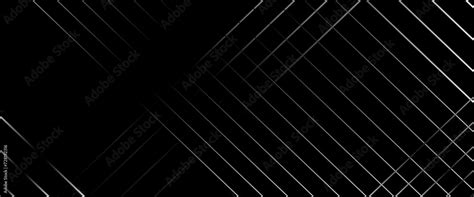 Vector Black Abstract Background Lines Tech Geometric Modern Dynamic