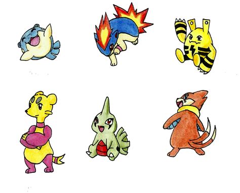Some Pokemon By Gruneblatter On Deviantart