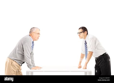 Annoyed Quarrel Cut Out Stock Images And Pictures Alamy