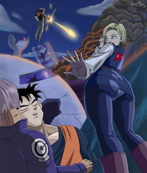 Android 18 Stays In The Future Comic Porno