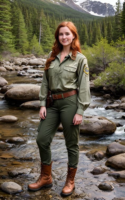 Sex While Camping Is In Tents Redhead Park Ranger Set R Jerkofftoai