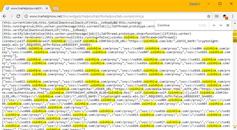 Cryptojacking Script Found In Live Help Widget Impacts Around Sites
