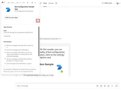 Expérience De Configuration Du Bot Teams Microsoft Learn