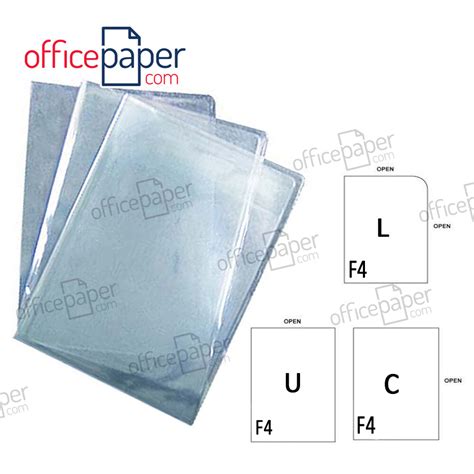 Clear A4 Holder C L U Shape File Holder Lazada