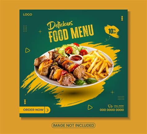 Premium Vector Food Banner Or Post Design Template