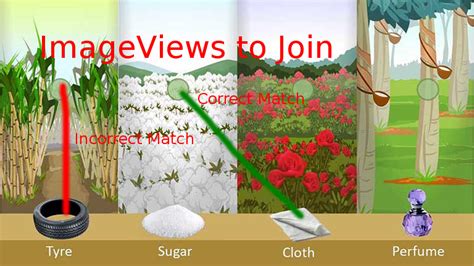 Android How To Draw Line Between Two Points No Where Else In A