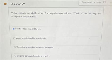 Solved Visible Artifacts Are Visible Signs Of An