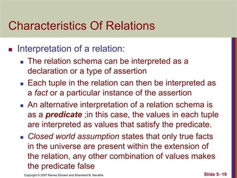 4 The Relational Data Model And Relational Database Constraints Pdf