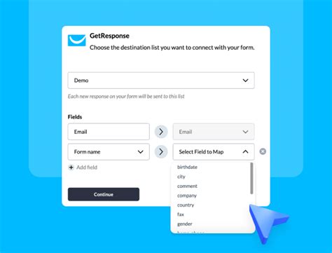 Visme Forms Getresponse Integration Visme