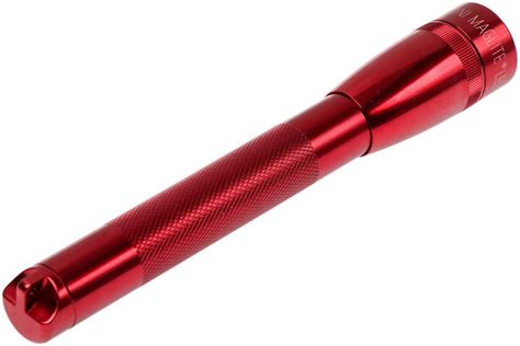 Maglite Mini Pro Led 2x Aa Red Torch Advantageously Shopping At