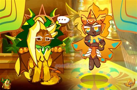 Golden Cheese Cookie And Ananas Dragon Ananas Dragon Cookie X Golden
