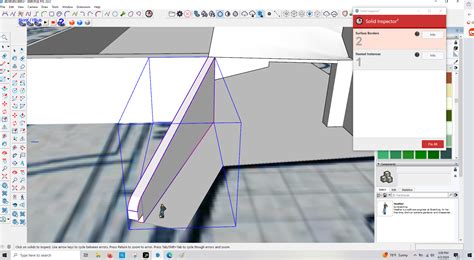 How Do You Resolve Surface Borders I Have Grouped This Part And Checked My Edges But I Cant