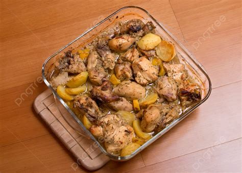 감자로 구운 닭고기 사진 배경 및 무료 다운로드를위한 그림 Pngtree