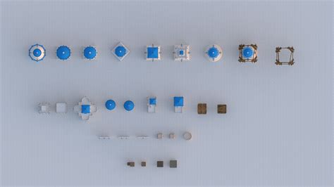 Building Assets 3d Model 5 Unknown Free3d