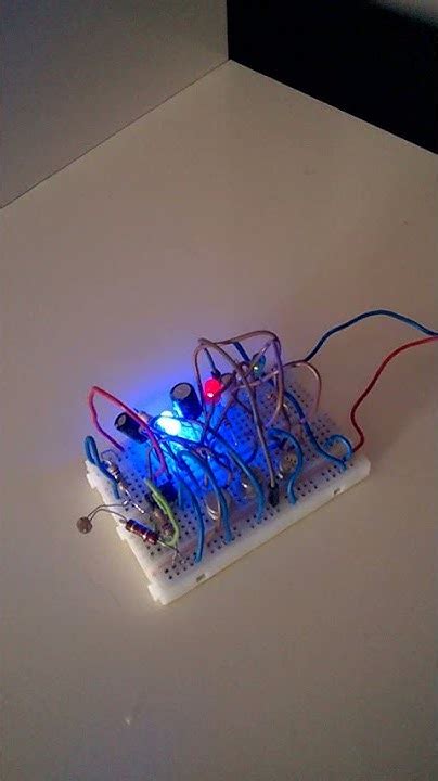 Flashing Leds Circuit Youtube