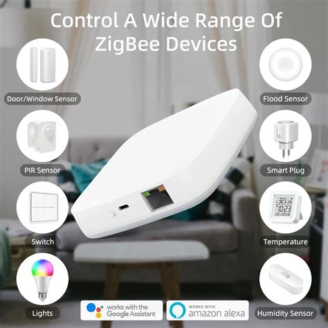 Tuya Smart Zigbee Lan Gateway Hub For Multi Mode Control