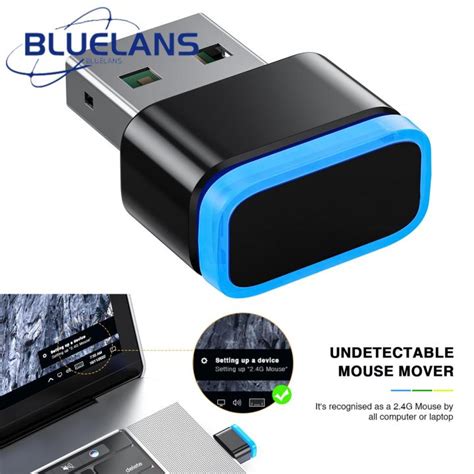 Mouse Wiggler With Switch Button Control Undetectable Mini Mouse Vibrator Bd