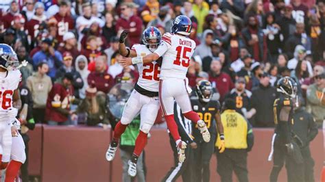 Tommy Devito Leads New York Giants To Win Over Washington Commanders Nbc New York