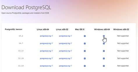 Installation De Postgresql Télécharger Tutoriel En Ligne Exemples