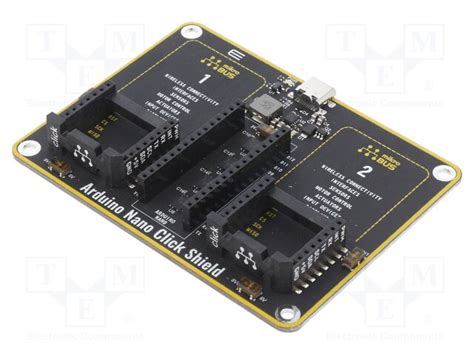 Arduino Nano Click Shield Mikroelektronika Datasheet Pdf And Technical