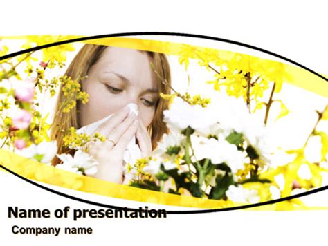 Allergy Presentation Template For PowerPoint And Keynote PPT Star
