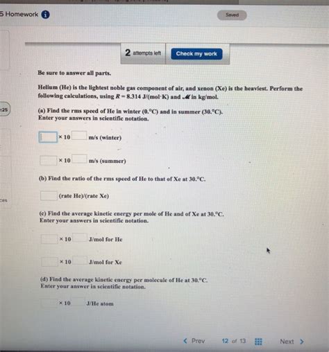 Solved Seved Chapter 5 Homework 2 12 2 Anempts Left Check My Chegg Com