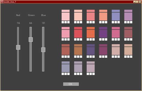 Interface Of Color Adjustment Download Scientific Diagram