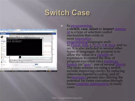 Switch Case And Looping Statements Pptx Programming Languages Computing