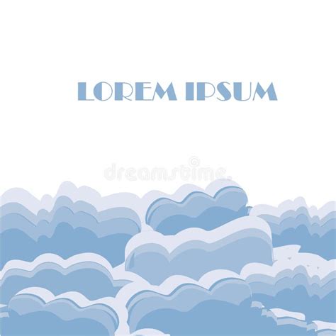 Blue Wave Pattern Background Lorem Ipsum Art Design Element Stock Vector Illustration Stock