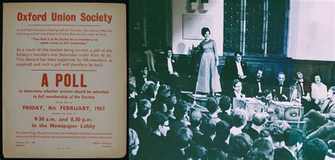 Women In The Union The Oxford Union Society
