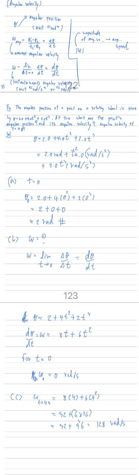 Angular Velocity Physics Rphysicsstepbystep