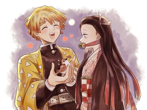 Demon Slayer Nezuko X Zenitsu