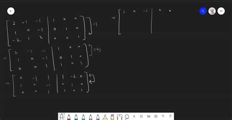 Compute The Inverse Matrix If It Exists Using Elementary Row Operations As Shown In Example 3