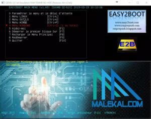 Créer une clé USB multiboot avec Easy Boot malekal com