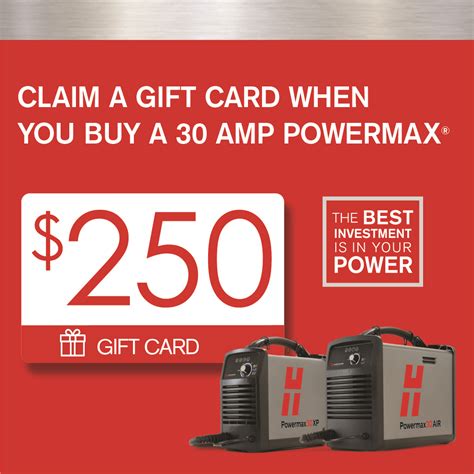 Hypertherm Powermax 30 Amp Rebate