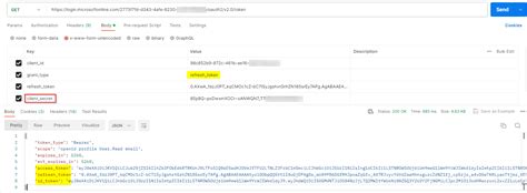 azure microsoft oauth 2 not able to get the access token from refresh token stack overflow