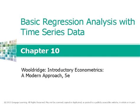 Basic Regression Analysis With Time Series Data Chapter