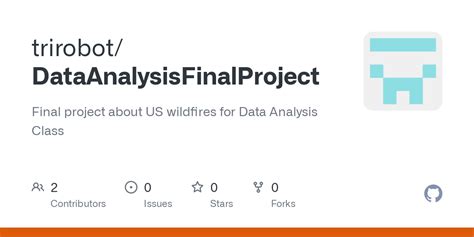 Github Trirobot Dataanalysisfinalproject Final Project About Us Wildfires For Data Analysis Class