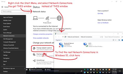 Network Connections In Windows Westaby Home