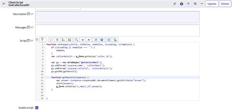 Solved On Incident Form Trying To Auto Populate The Email Servicenow Community