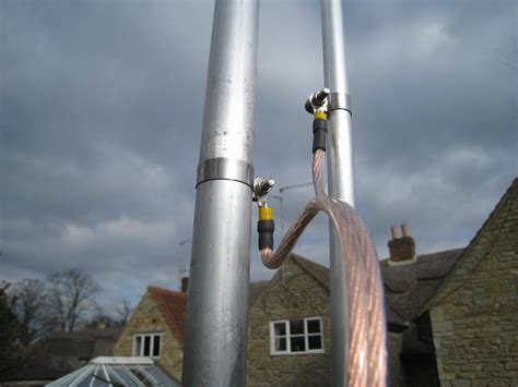 Tony Allen Ei Dib Drogheda Ireland A Super J Pole Antenna For The M Mhz Amateur Band