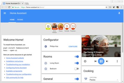 Home Assistant Demo Home Assistant