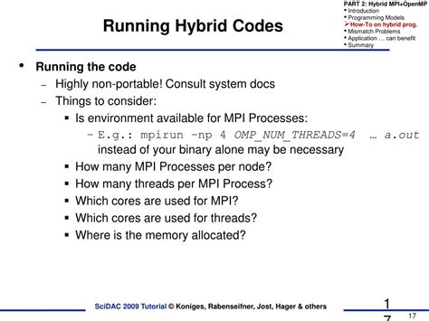 Ppt Programming Models And Languages For Clusters Of Multi Core Nodes