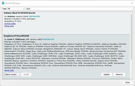 مجله الکترونیک 3 I برنامه نویسی Raspberry Pi Pico Rp2040 در Arduino