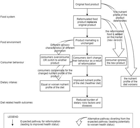 Logic Model Of The Effect Of Reformulating Existing Food Products And