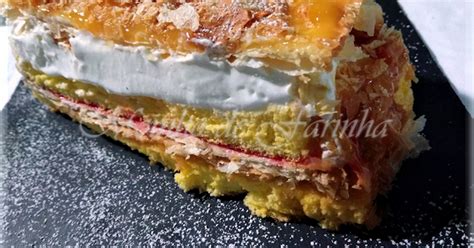 Bolo Com Massa Folhada E Vários Recheios Receita Por Gy Cruz Cookpad