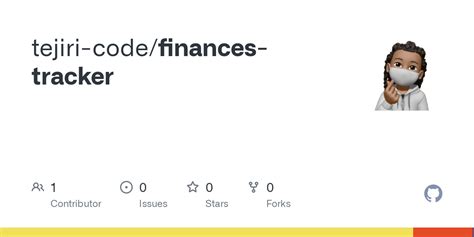 Github Tejiri Codefinances Tracker