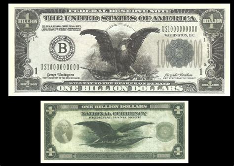 1 Billion Dollar Bill 1billionは何million Qopcol