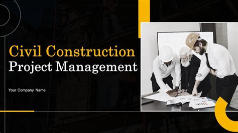 Civil Construction Project Management Powerpoint Ppt Template Bundles Ppt Slide